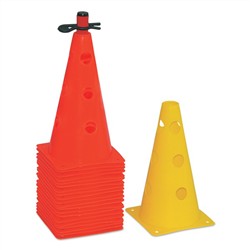 9 Inch Cone with 12 Holes Soccer Cones Manufacturer India