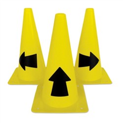 Vinex 12 Inches Directional Cones Manufacturers and Suppliers in India